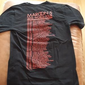American Apparel | Tops | Maroon 5 25 Tour Tee | Poshmark